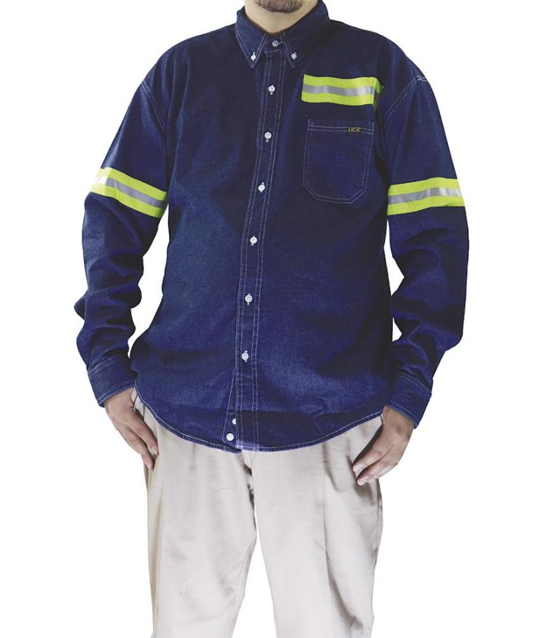 Camisa de Mezclilla Con Reflejante - LICA