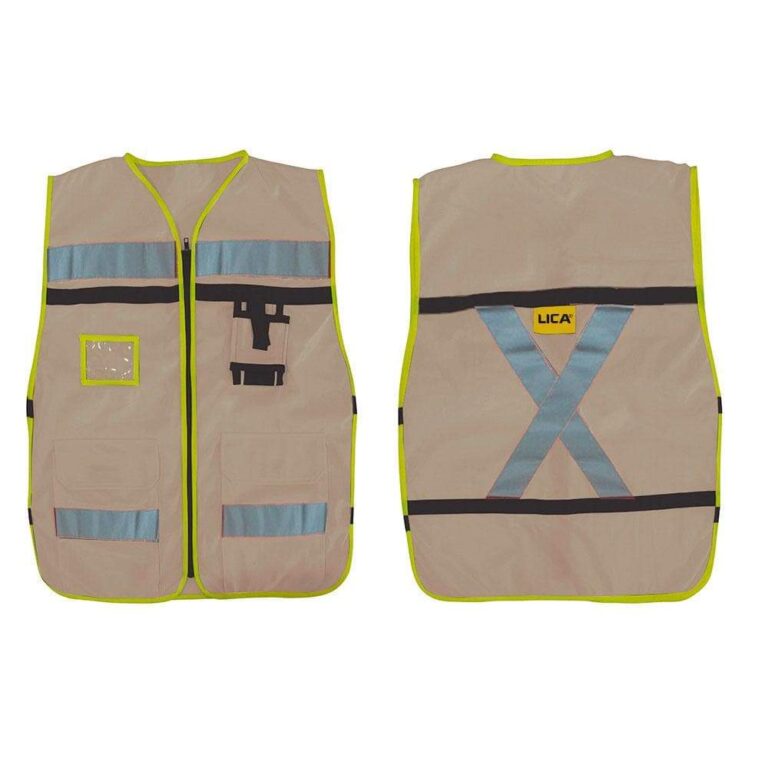 Chaleco rescatista con bolsillos Mod. CLR5000 | LICA
