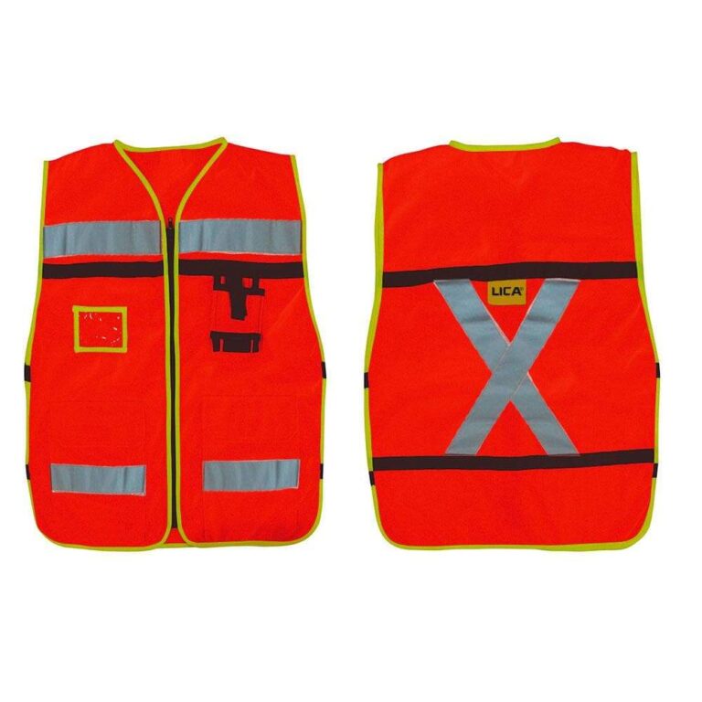 Chaleco rescatista con bolsillos Mod. CLR5000 | LICA