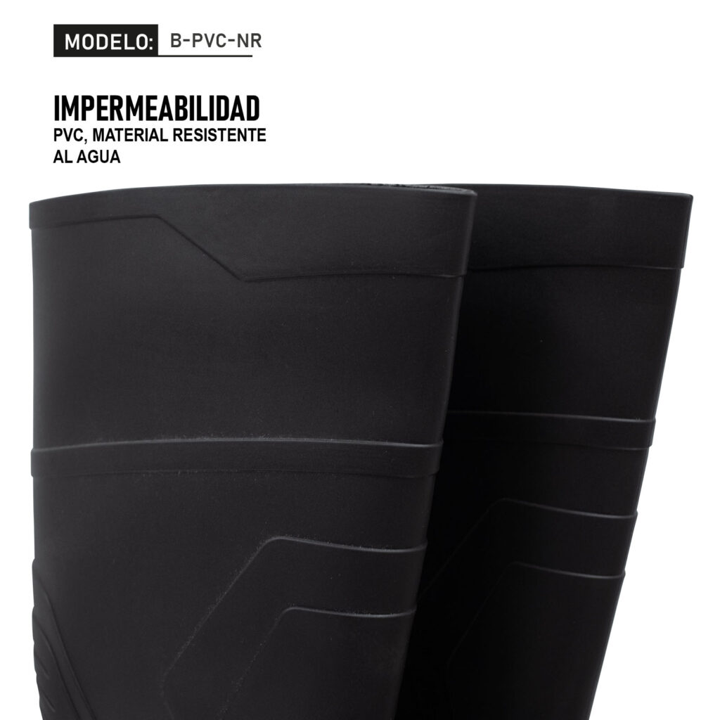 Bota industrial de PVC B-PVC-NR resistente a solventes | LICA